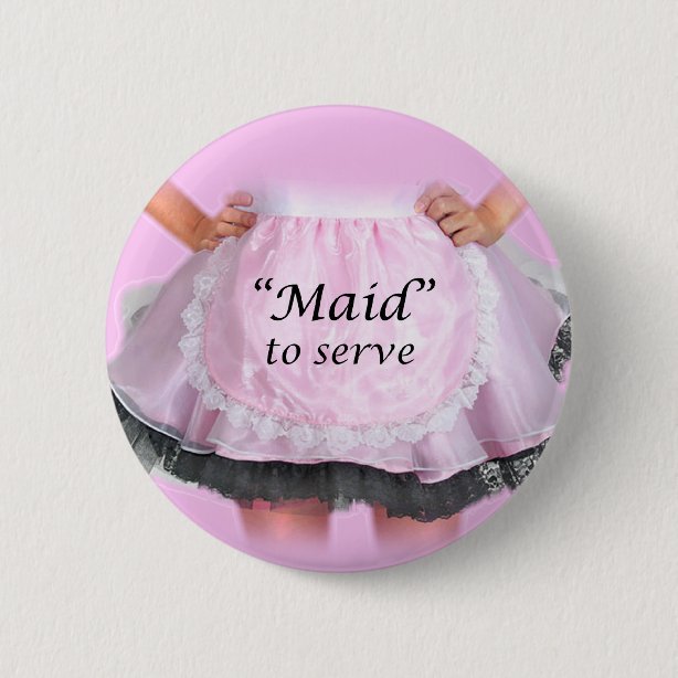 Maid Badges & Pins | Zazzle UK