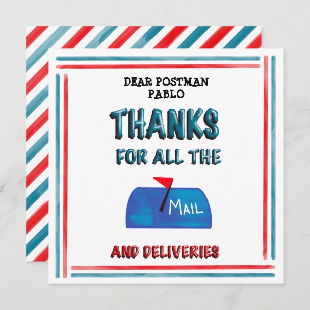 Postman Cards | Zazzle UK