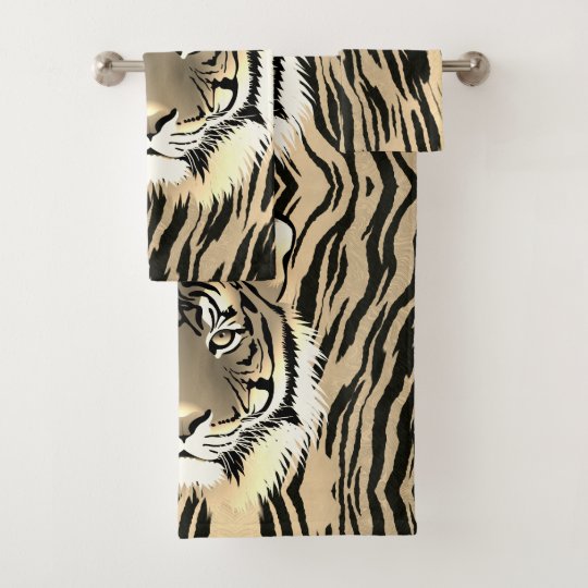 Majestic tiger bath towel set | Zazzle.co.uk
