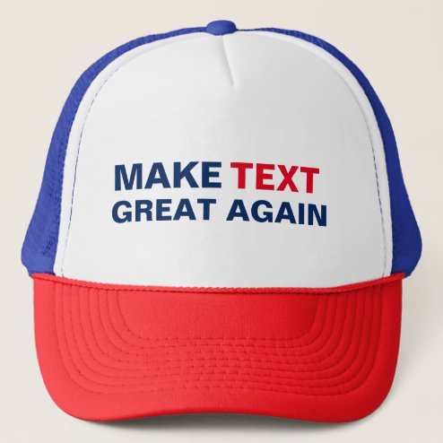 Make Great Again Hats & Caps | Zazzle UK