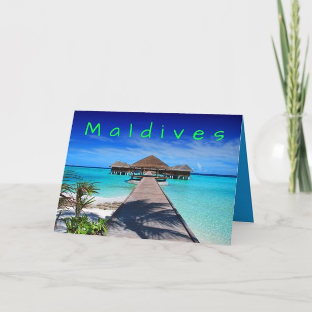Maldives Cards | Zazzle UK