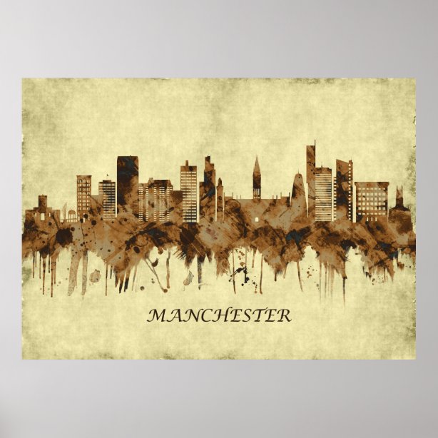 Manchester Posters & Prints | Zazzle UK