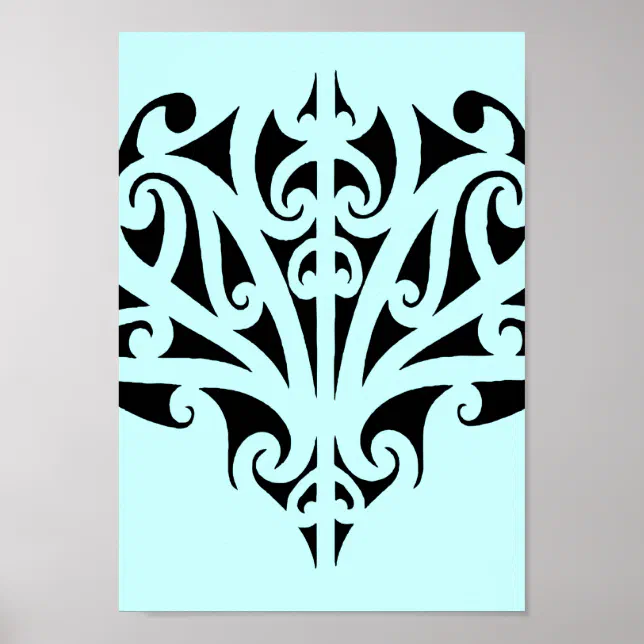 Maori design poster | Zazzle