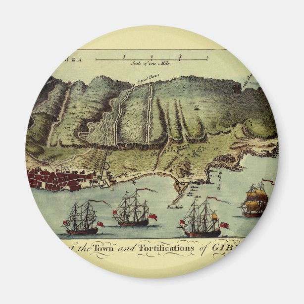 Gibraltar Magnets | Zazzle UK