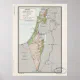 Map of Israel (1967) Poster | Zazzle
