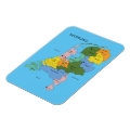 Map of Netherlands magnet | Zazzle
