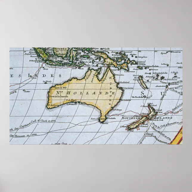 Map of New Holland Poster | Zazzle