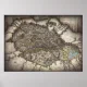 Map of the Drow city of Menzoberranzan Poster | Zazzle
