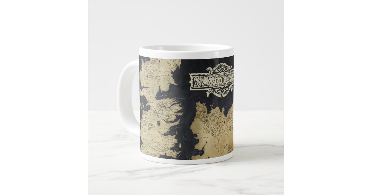 Map of Westeros Large Coffee Mug | Zazzle