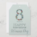 March 8 International Womens Day Invitation | Zazzle