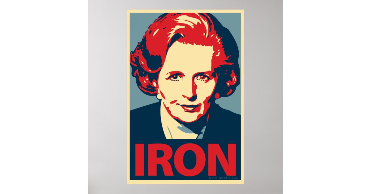 Margaret Thatcher Poster | Zazzle