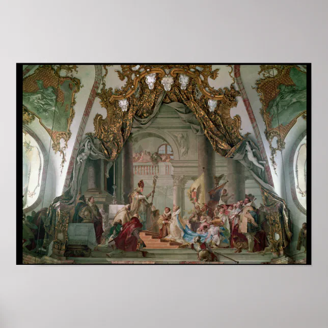 Marriage of Frederick I Barbarossa Poster | Zazzle