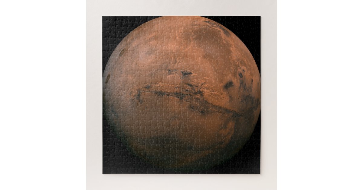 Mars (The Red Planet) Jigsaw Puzzle | Zazzle