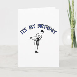 Martial Arts Birthday Cards | Zazzle UK