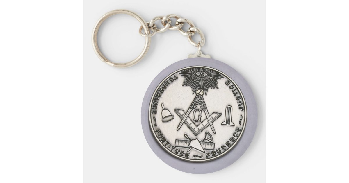 Masonic Key Chain | Zazzle