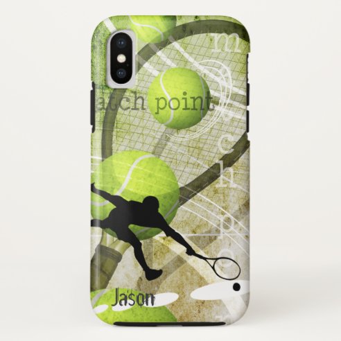 Tennis iPhone Cases & Covers | Zazzle.co.uk