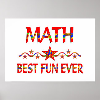 Math Is Fun Posters | Zazzle.co.uk