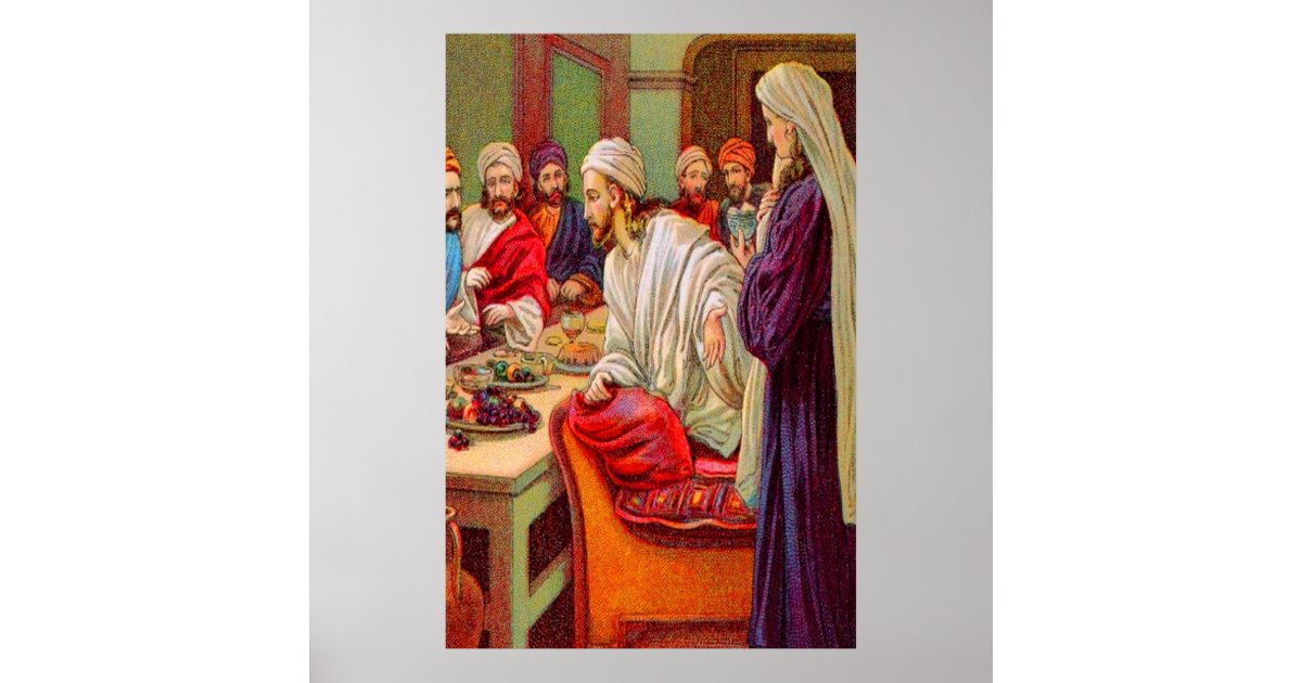 Matthew 26 6 13 Anointing Jesus For His Burial Poster Zazzle matthew-26-6-13-anointing-jesus-for-his-burial-poster-zazzle