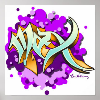 Graffiti Name Posters | Zazzle.co.uk