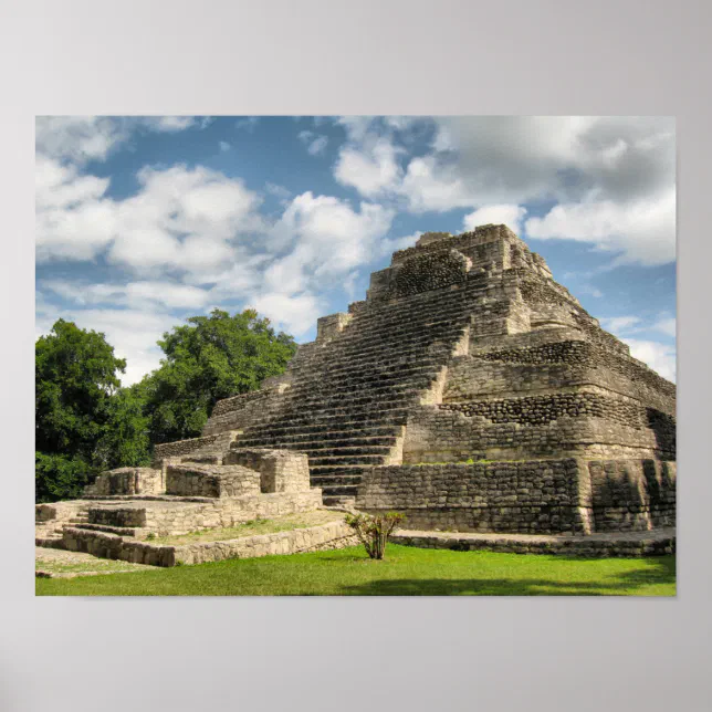Mayan Pyramid Poster | Zazzle