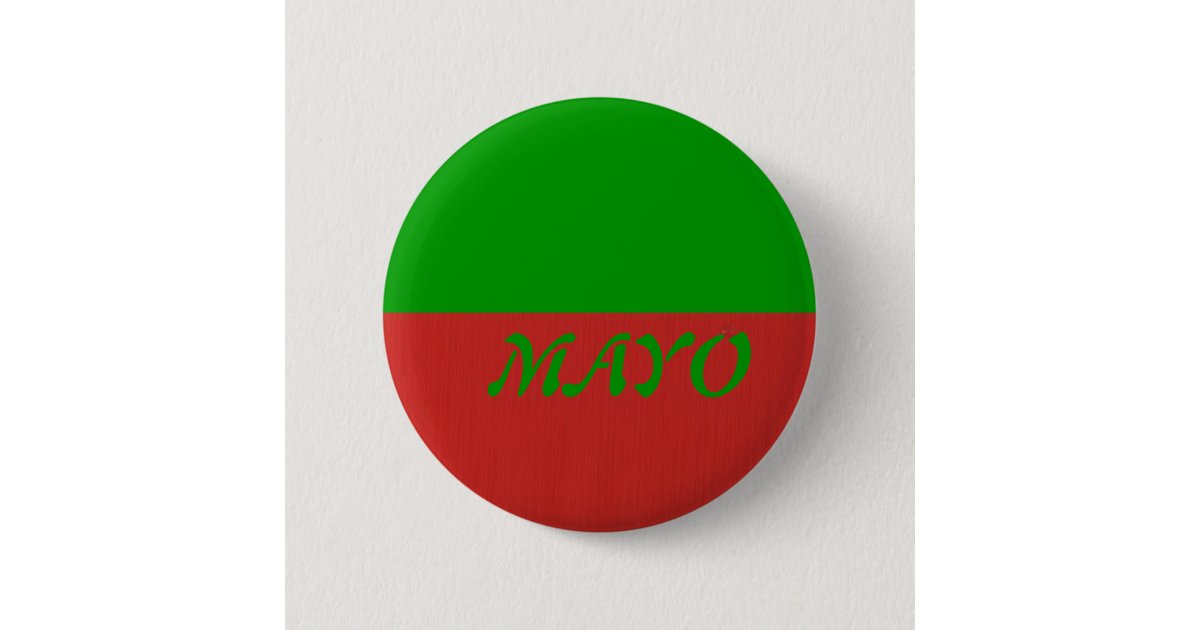 Mayo Badge | Zazzle