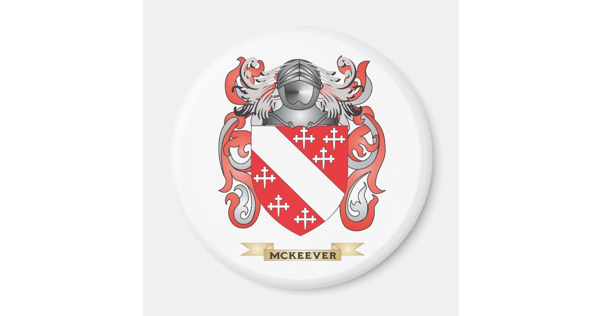 McKeever Coat of Arms (Family Crest) Magnet | Zazzle