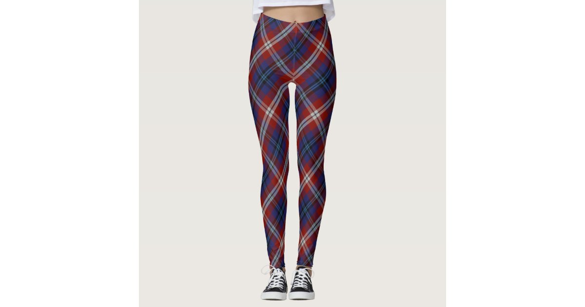 McKnight Clan Tartan Leggings | Zazzle