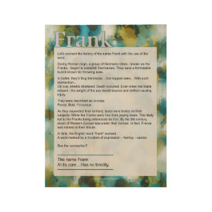 Name Meaning Posters & Prints | Zazzle UK