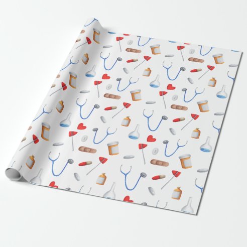 Doctor Wrapping Paper | Zazzle UK