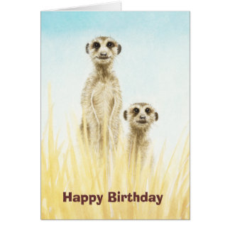 Meerkat Birthday Cards & Invitations | Zazzle.co.uk