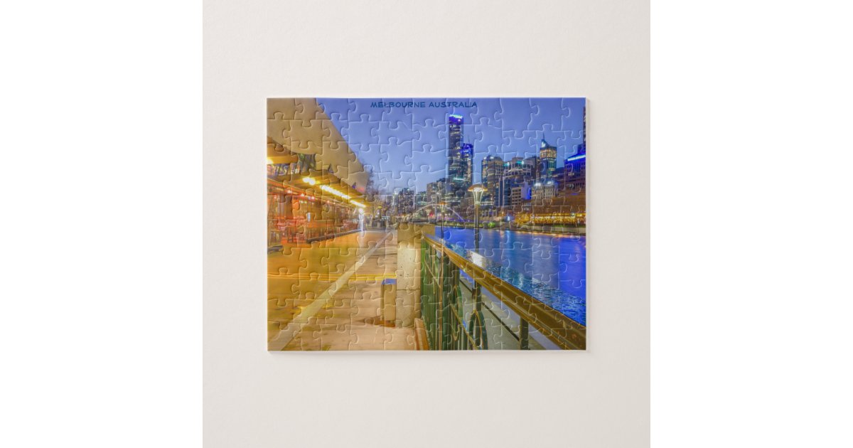 Melbourne Australia Jigsaw Puzzle | Zazzle