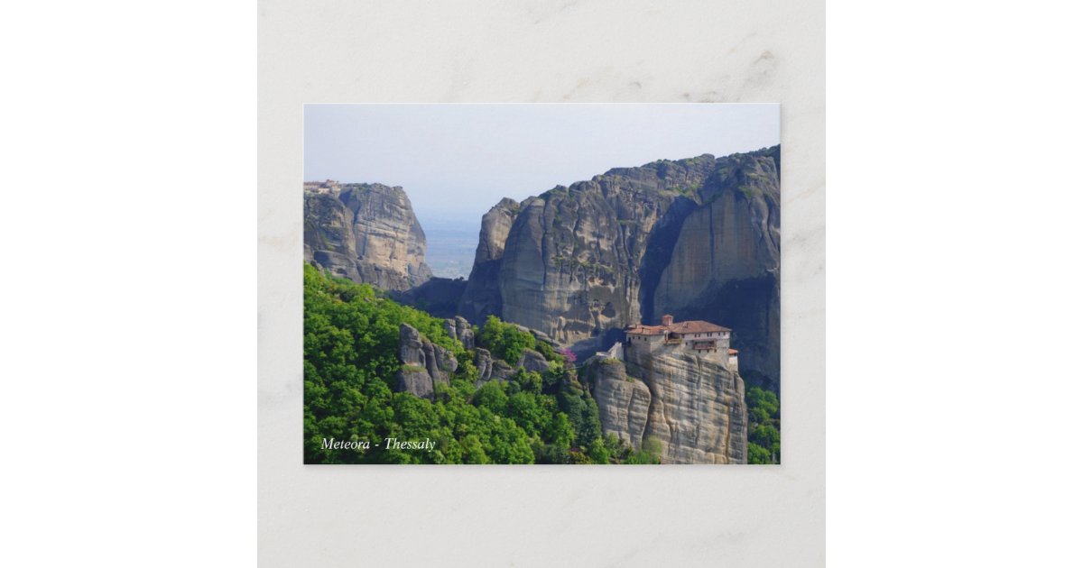 Meteora – Thessaly Postcard | Zazzle