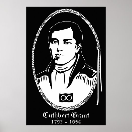 Metis Hero Poster Cuthbert Grant Prints Posters | Zazzle.co.uk