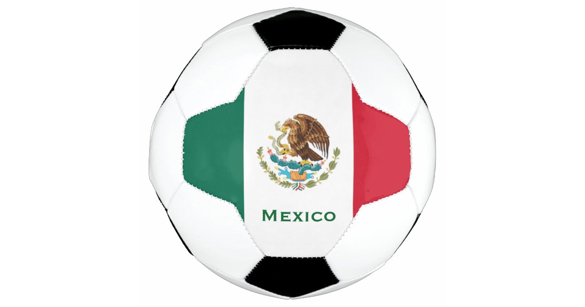 Mexican Flag Soccer Ball | Zazzle