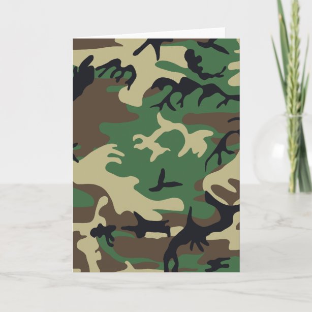 Camouflage Cards | Zazzle UK