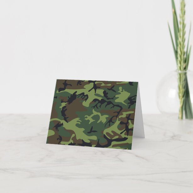 Camouflage Cards | Zazzle UK