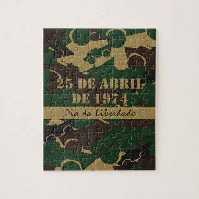 Military vehicle camouflage pattern jigsaw puzzle | Zazzle