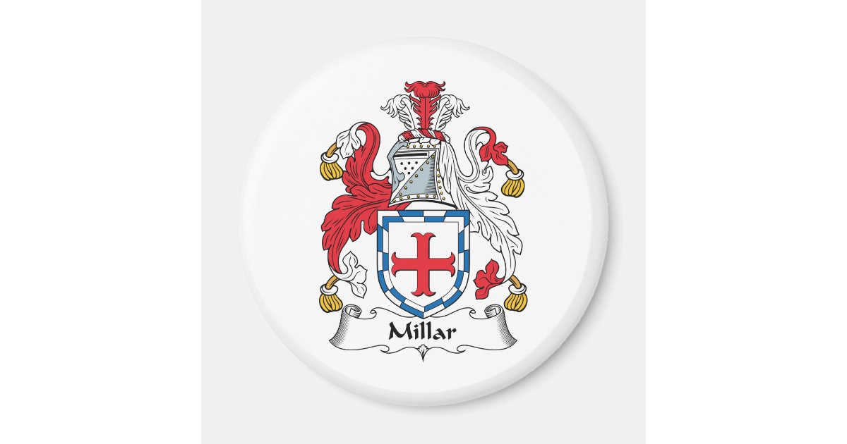 Millar Family Crest Magnet | Zazzle