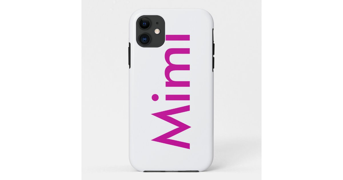 Mimi iPhone case | Zazzle