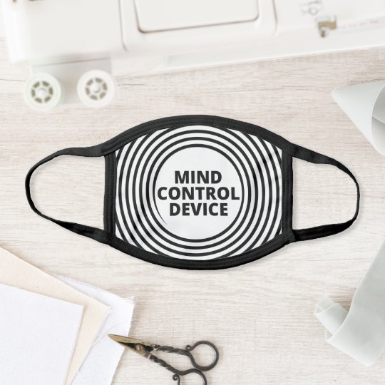 Mind Control Device Face Mask | Zazzle.co.uk