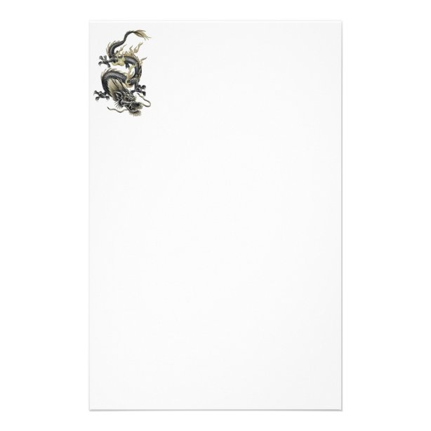 Dragon Stationery Paper | Zazzle UK