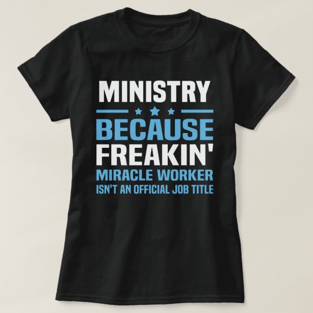 Ministry T-Shirts & Shirt Designs | Zazzle UK