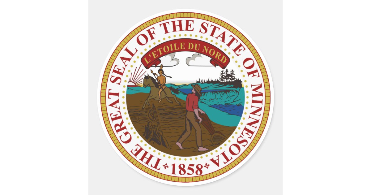 Minnesota State Seal | Zazzle