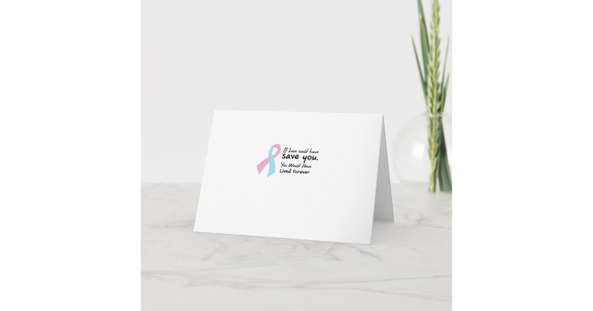 Miscarriage Awareness Remembering Our Babies Card | Zazzle