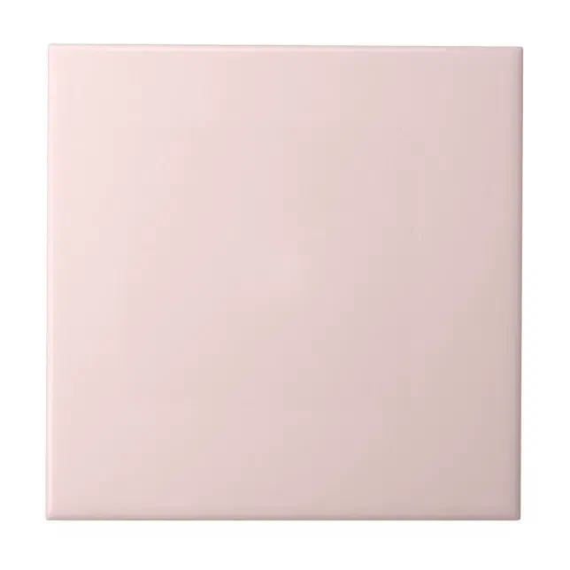 Misty Rose Ceramic Tile | Zazzle