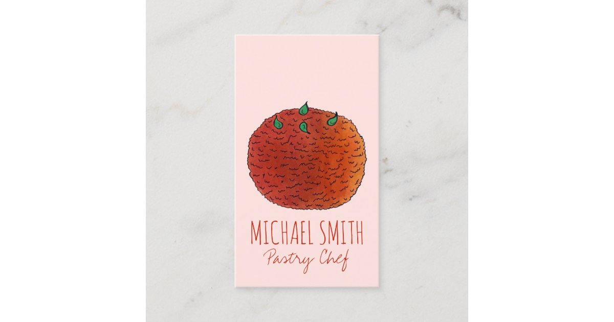 Mithai Indian Sweets Laddu Ladoo Pastry Chef Food Business Card | Zazzle