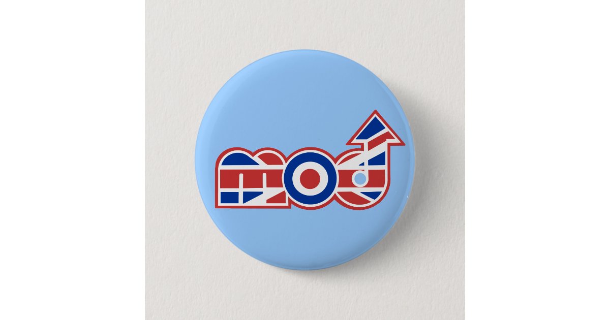 Mod Logo 2 6 Cm Round Badge | Zazzle