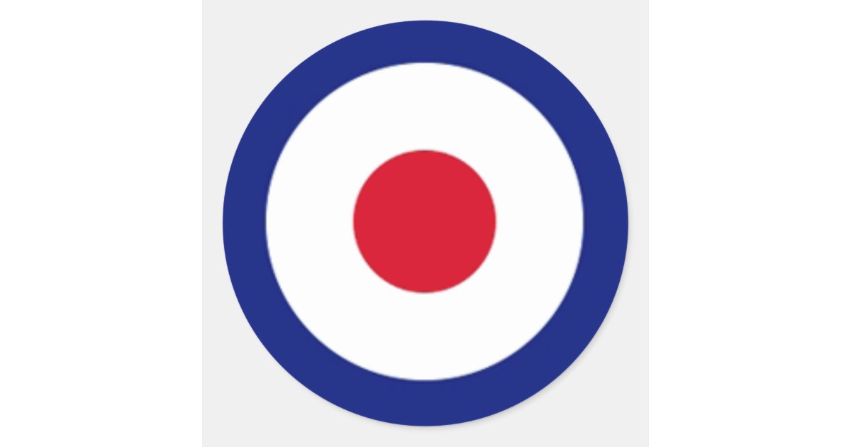 Mod target Sticker | Zazzle