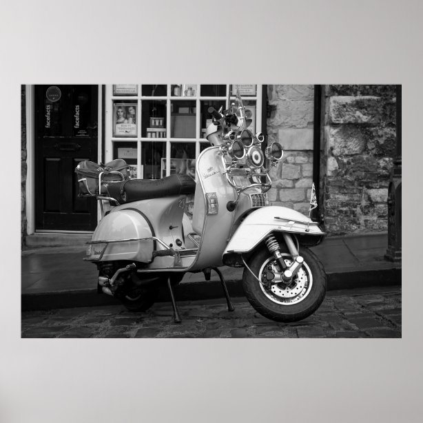 Scooter Posters & Prints | Zazzle UK