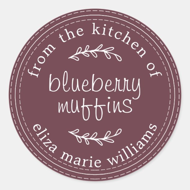 Muffin Stickers & Labels | Zazzle UK